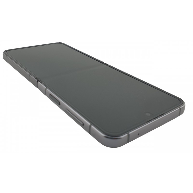 Display Samsung Galaxy Flip 4 5G, F721 original service pack cu rama negru